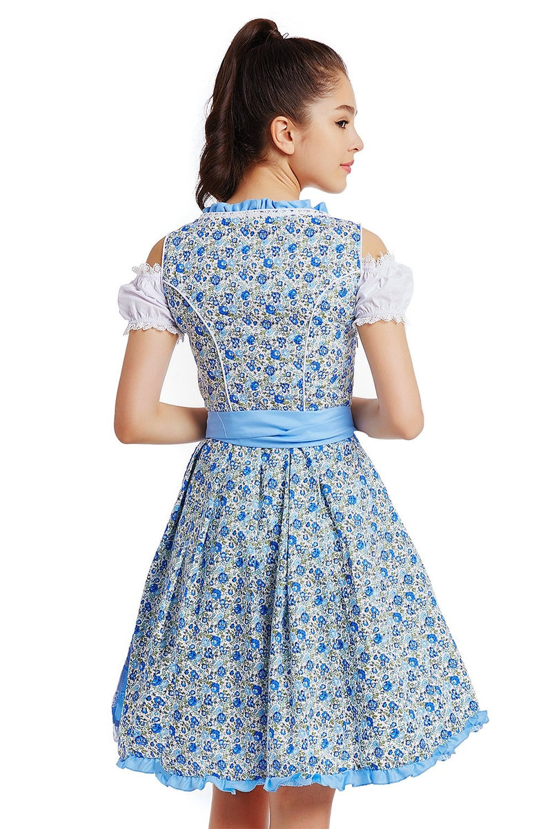 Premium Ladies Oktoberfest German Bavarian Beer Maid Vintage Costume L